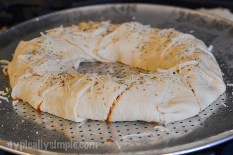 Easy to Make Pizza Ring - Typically Simple