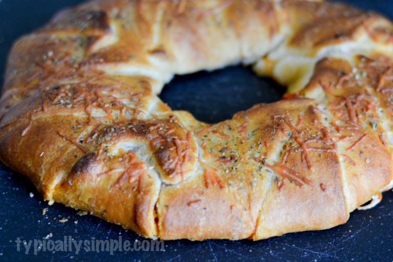 Easy to Make Pizza Ring - Typically Simple
