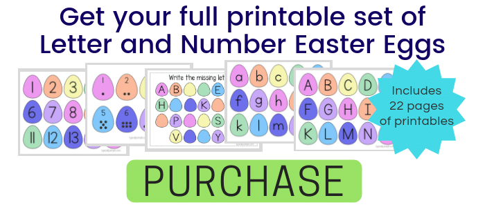 Easter Egg Counting Printable - Typically Simple