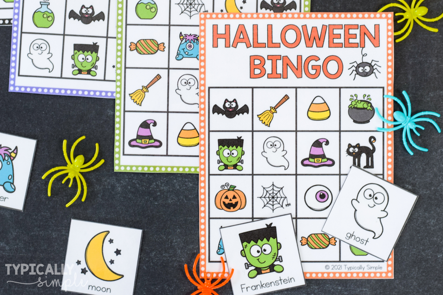 Halloween Bingo - Printable Party Game - Typically Simple